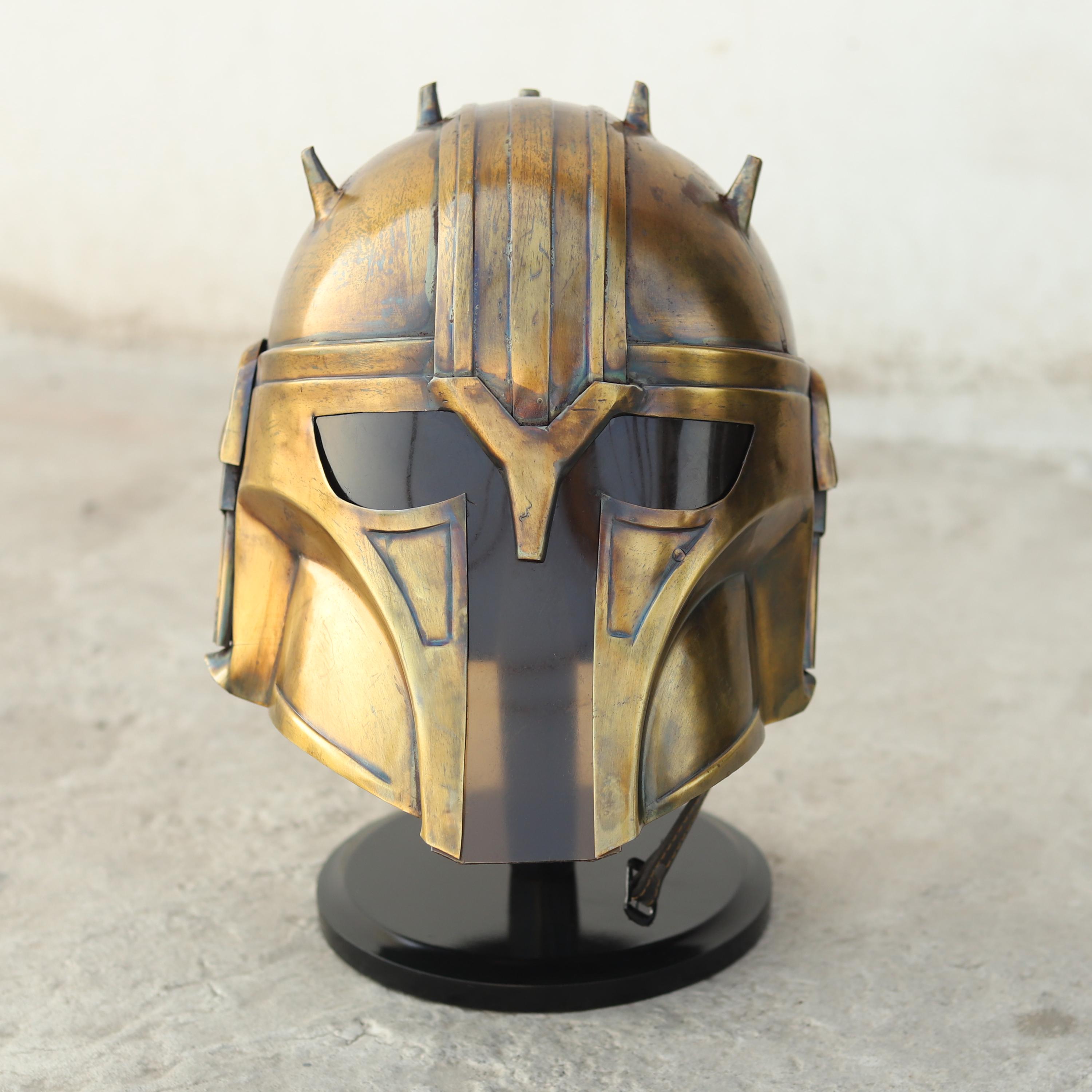 Mandalorian Armorer Helmet |star Wars-inspired Cosplay| Weathered ...