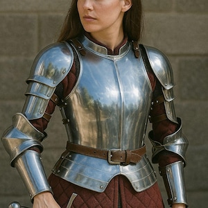 Women's Medieval Full Plate Armor Suit | 22 Gauge Mild Steel | Handmade ...