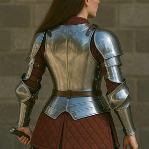 Women's Medieval Full Plate Armor Suit | 22 Gauge Mild Steel | Handmade ...