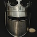 Handcrafted Steel Queen Crown Helmet: Wearable Women's Armor for Larp ...