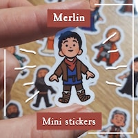 Merlin Bbc - Etsy