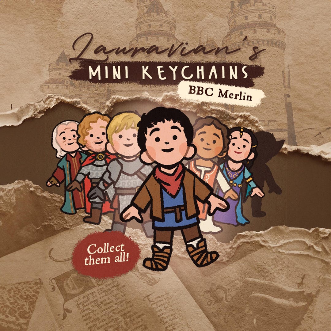 Merlin | Mini Keychains | Blind Bag - Etsy