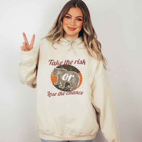 Take Risks Hoodie - Etsy