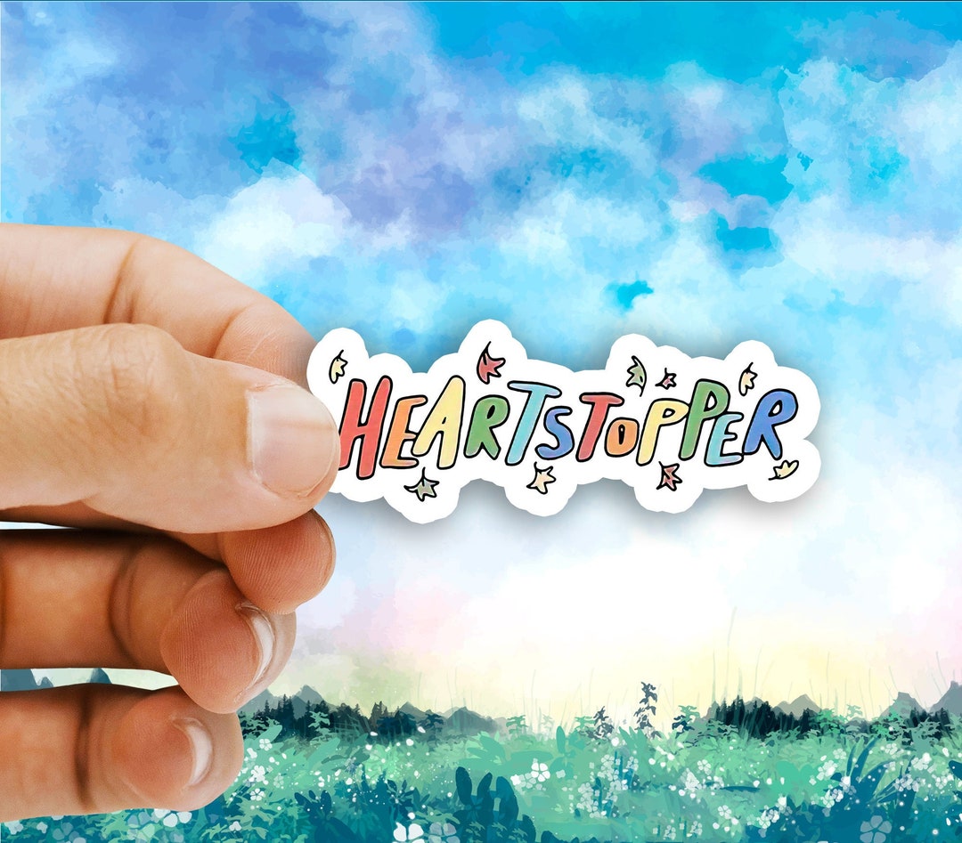 Heartstopper Logo Sticker Heartstopper Sticker Leaves - Etsy