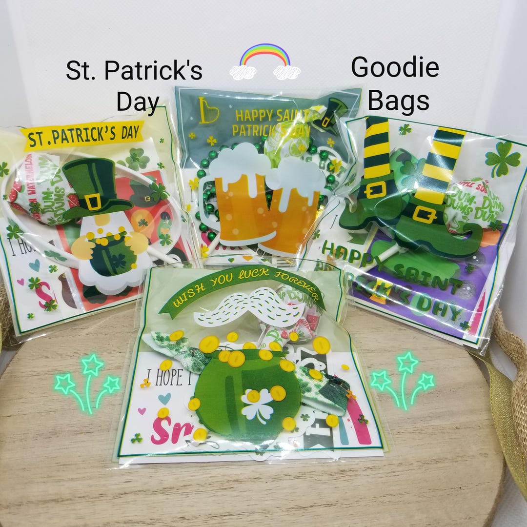 St. Patrick's Day Goodie Bag, Adult & Child, Small Package Filler ...