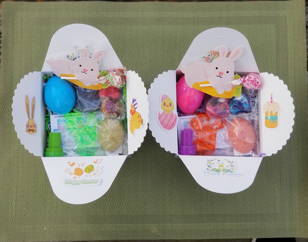 Easter Gift Box Set, Spring Gift Bag, Easter Natural Soap, Handmade ...