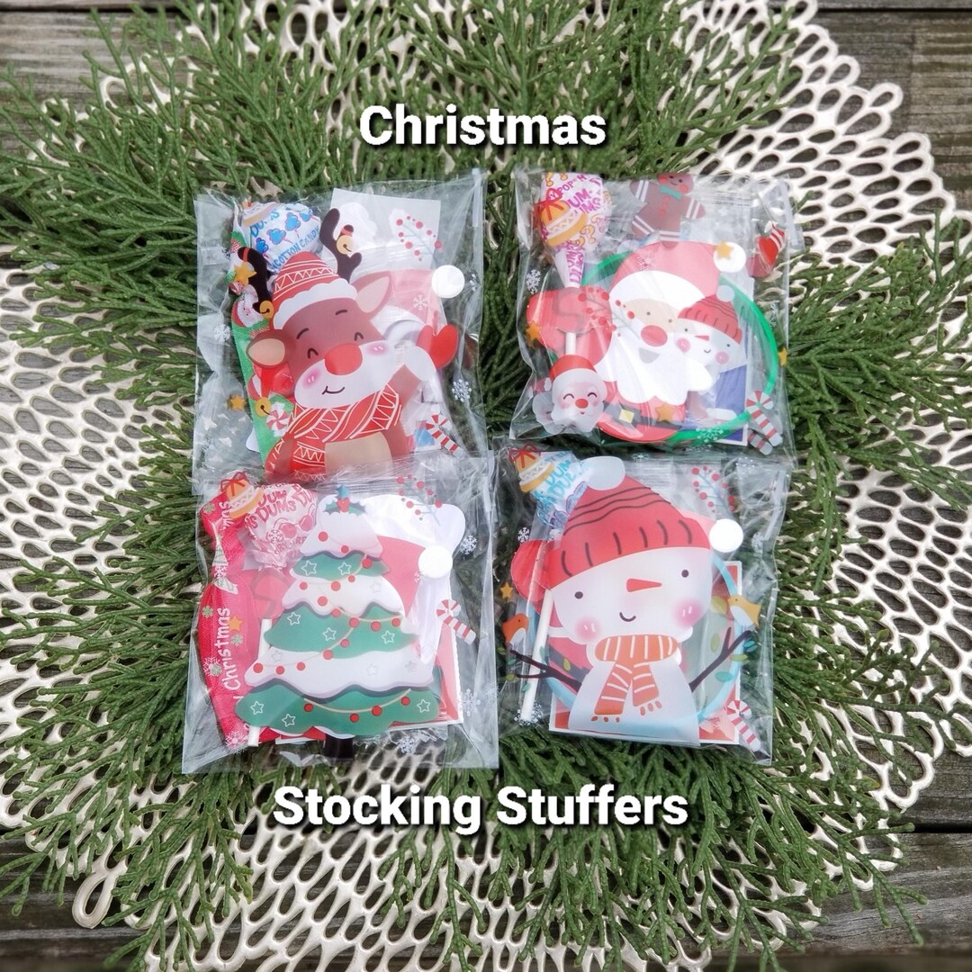 Christmas Goodie Bag, Stocking Stuffer, Holiday Party Favor for Kids ...