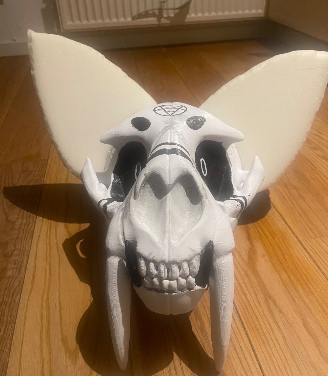 Furry Skull Mask Fursuit - Etsy