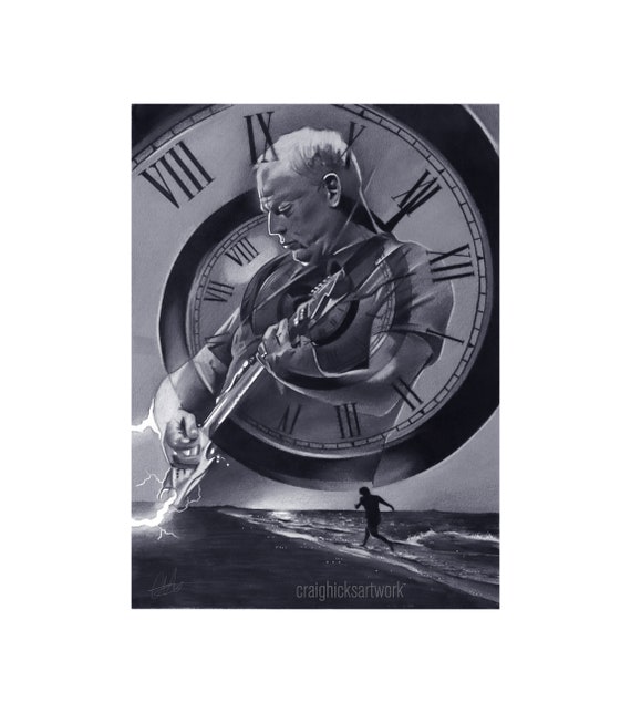 Pink Floyd Time Limited Edition Art Print / A3 - Etsy