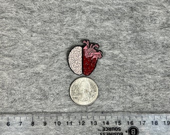 Brain Pin - Etsy