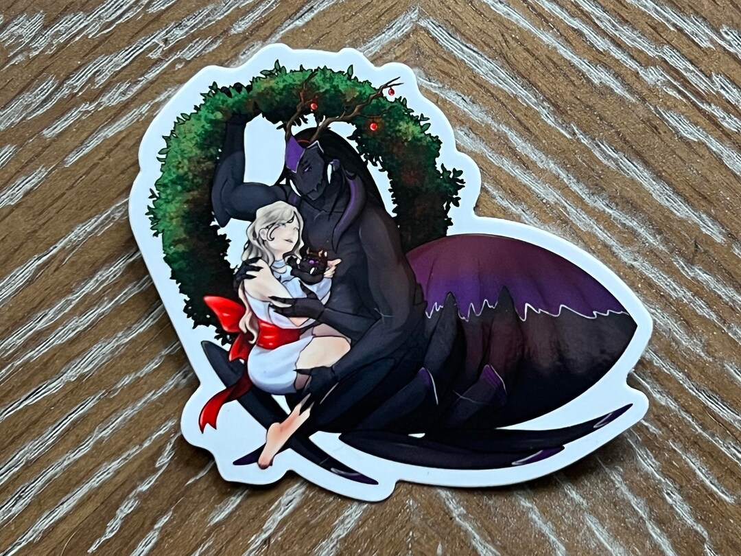Ketahn Ivy & Akalahn Christmas Sticker - Etsy