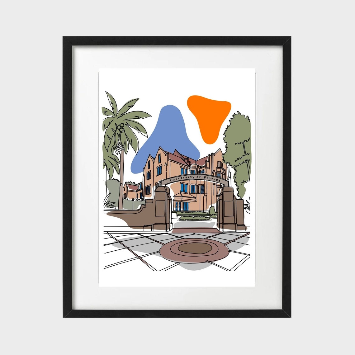 University of Florida Wall Art Prints, Set of 3, Century Tower Print ...
