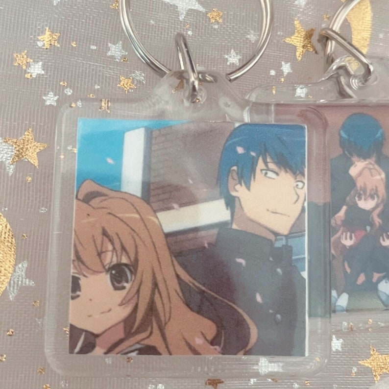 Taiga & Ryuji Toradora Keychain - Etsy