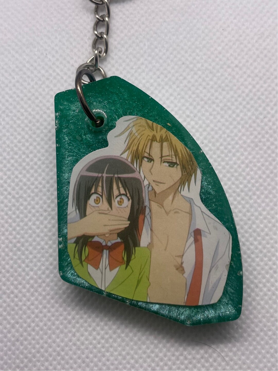 Misaki & Usui / Maid Sama Resin Keychain - Etsy