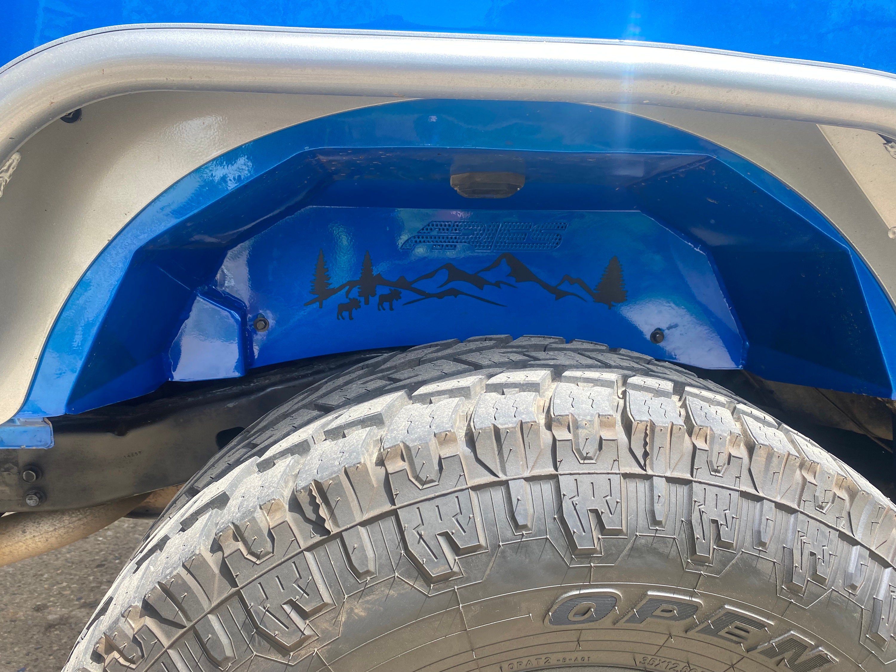 Mountain Vehicle Decal - Etsy