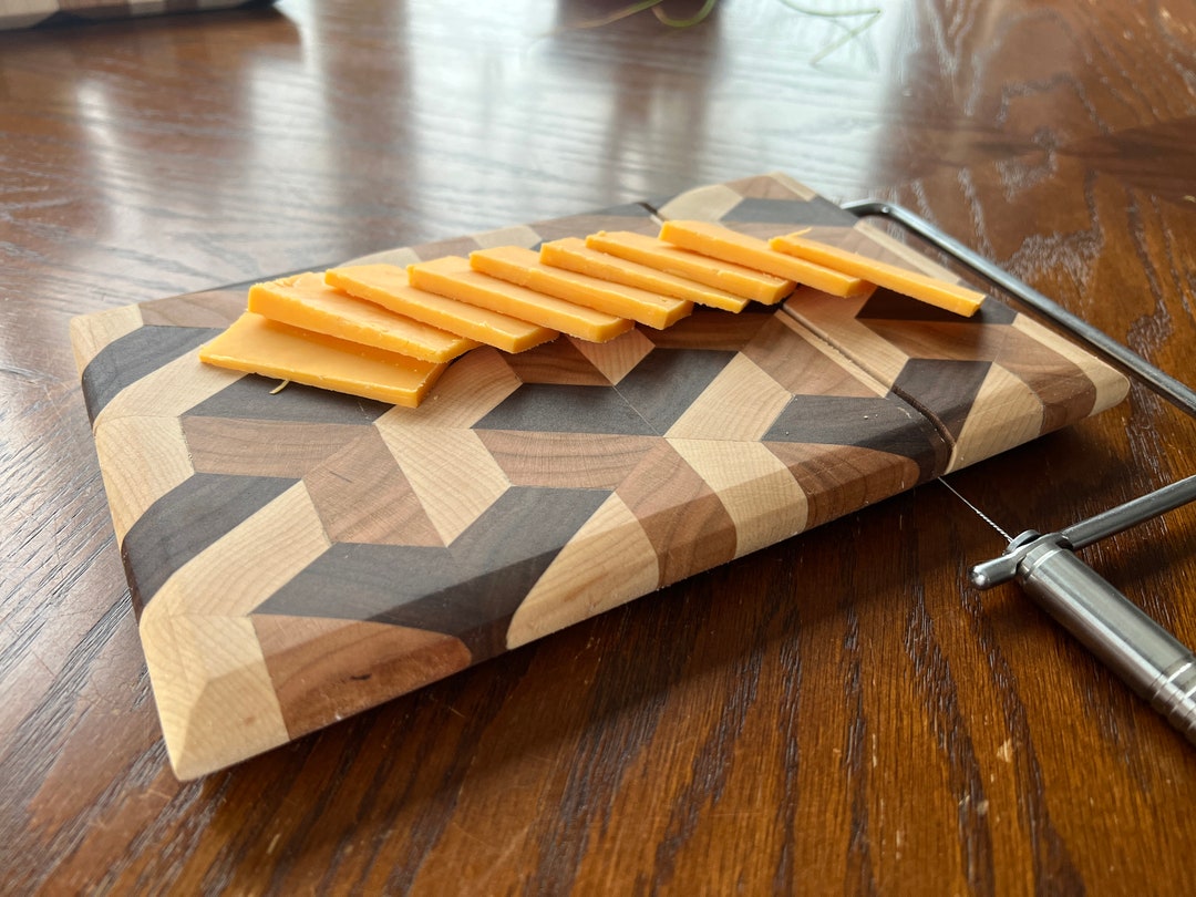 3D Cheese Board With Cheese Slicer - Etsy