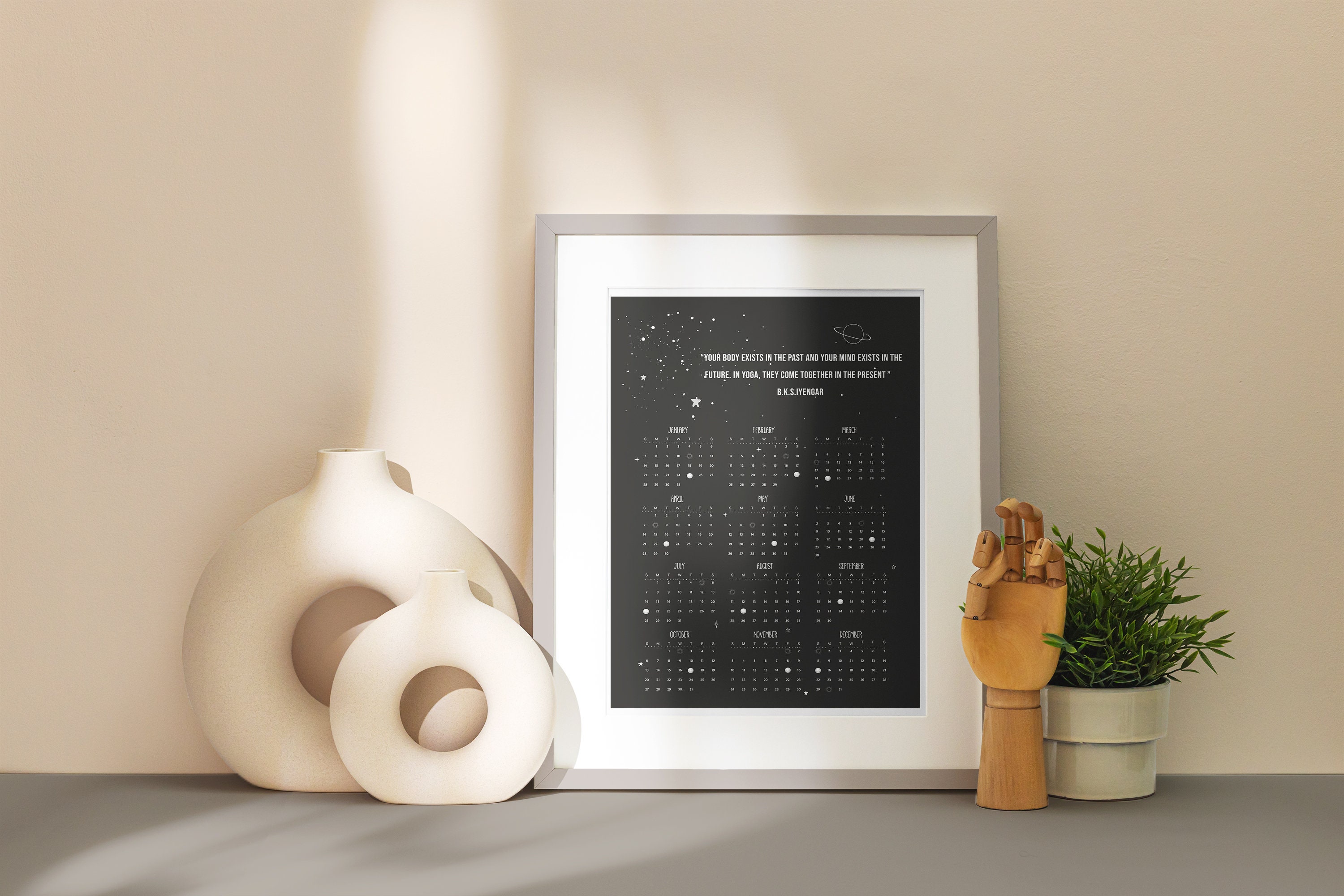 Full Moon Calendar 2024 - Etsy