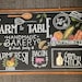 Large Food Truck and Event Chalkboard Menu Board Hand Lettering ...