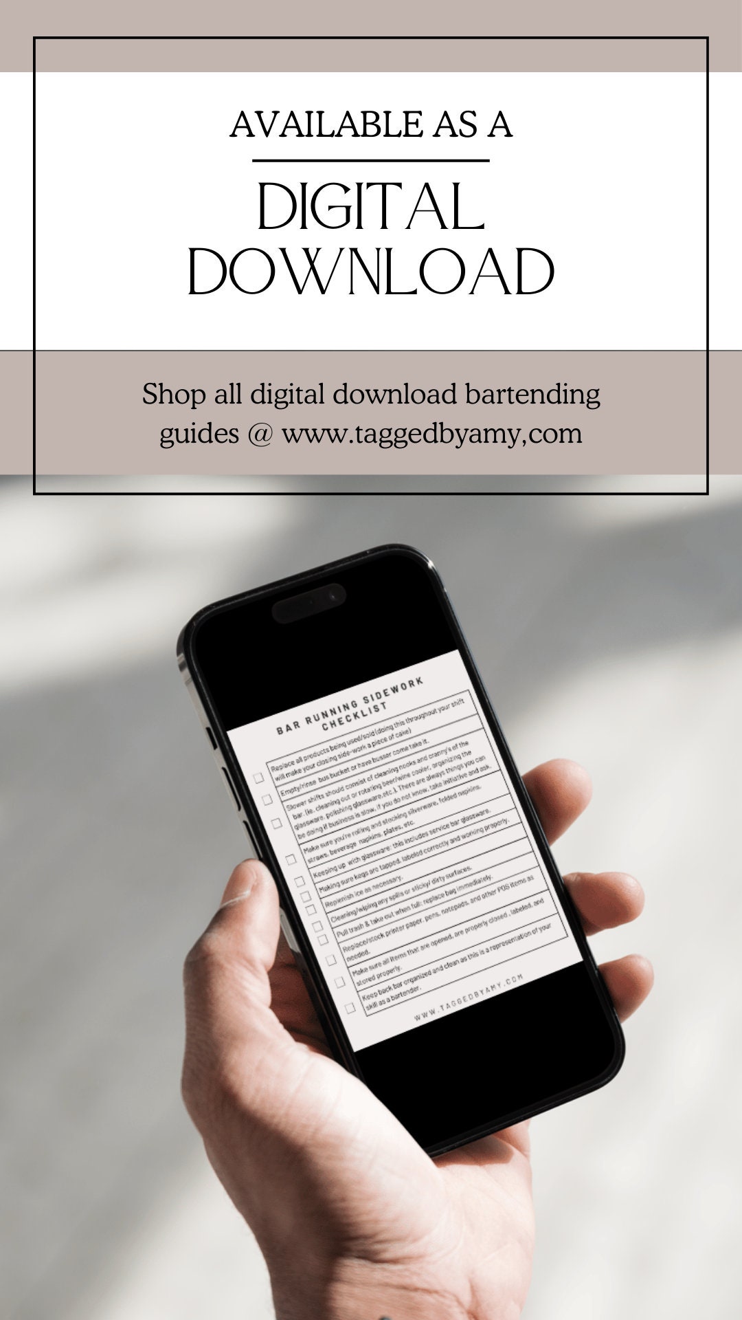 Bar Opening Checklist, Side Work, and Closing Procedures Efficiency ...