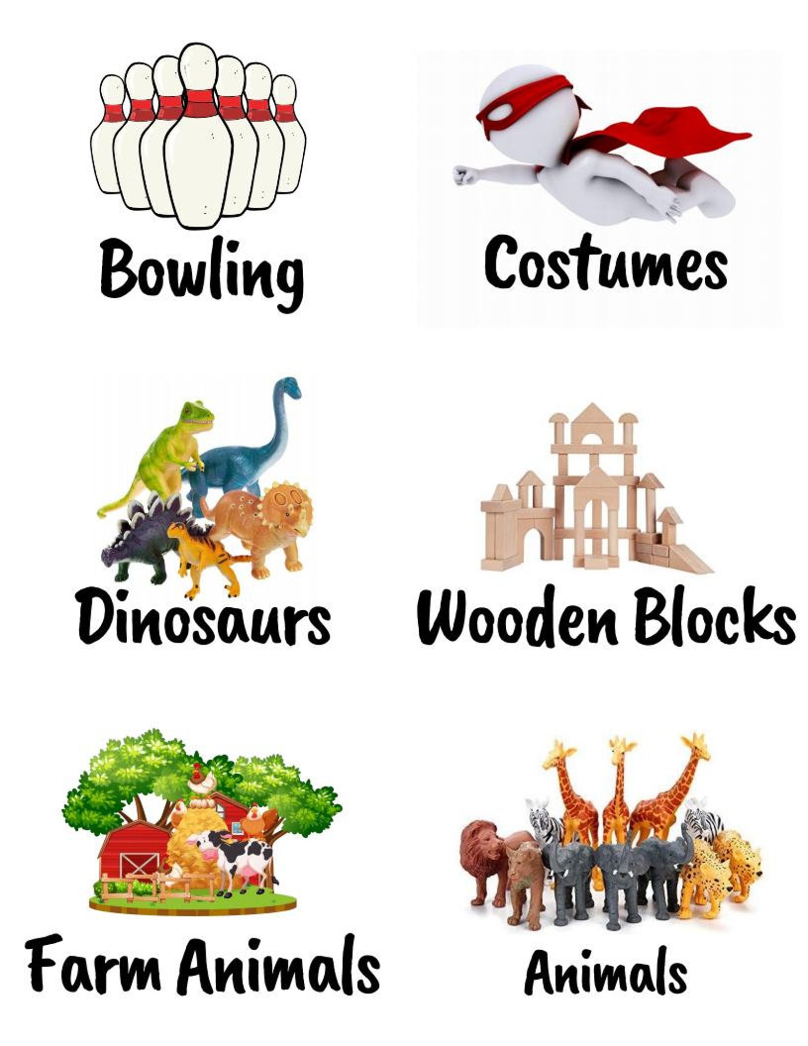 Kids Toy Bin Labels - Etsy