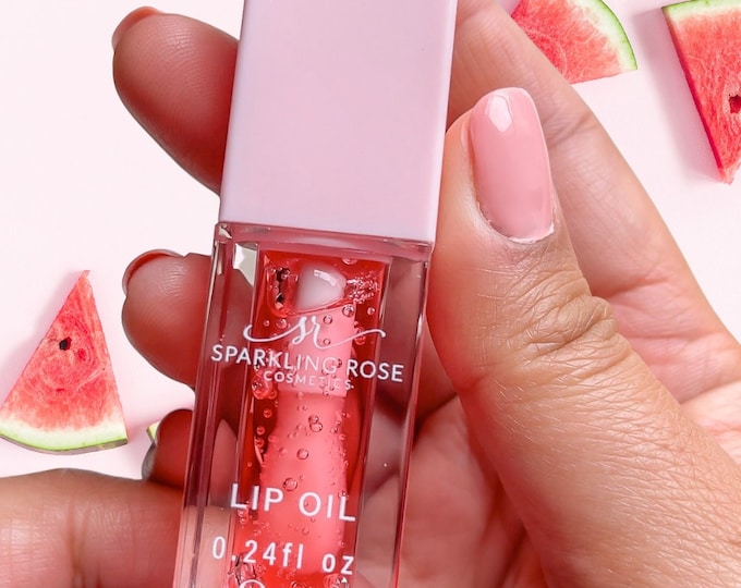 Watermelon Lip Oil | Hydrating Lip Oil | Vegan Gloss | Organic Lip Oil ...