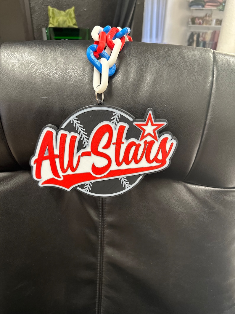 Custom 3D Printed Hype Sports Chains MVP Player of the Game Logo ...