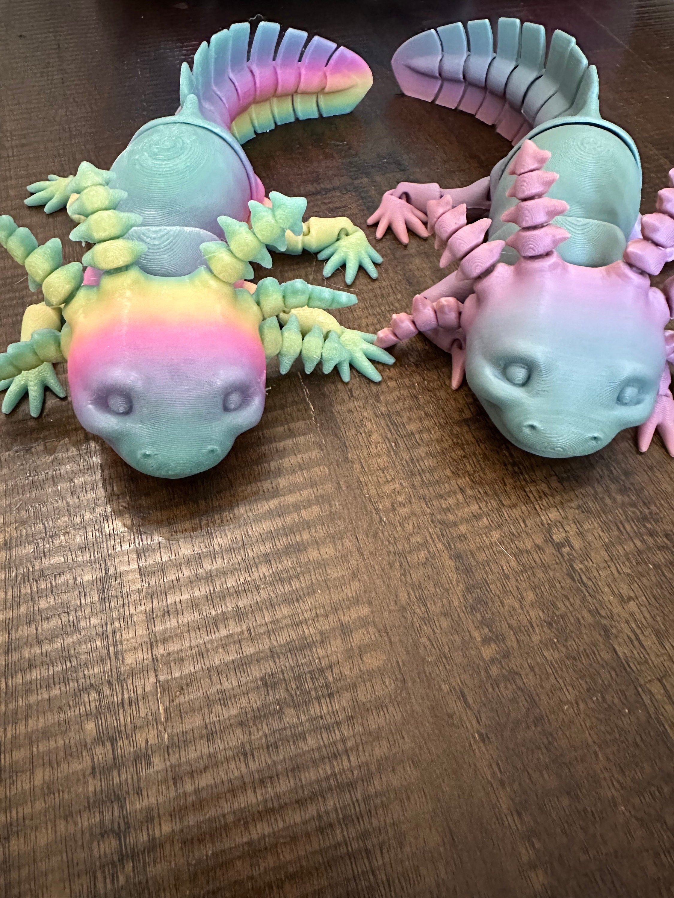 Axolotl 3D Printed - Etsy