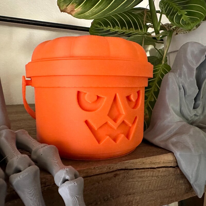 Halloween Bucket - Etsy