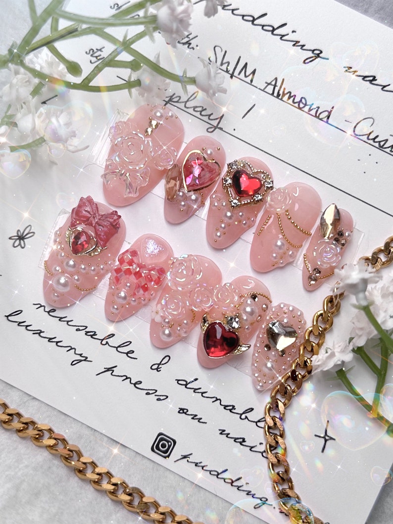 Princess Nails - Etsy