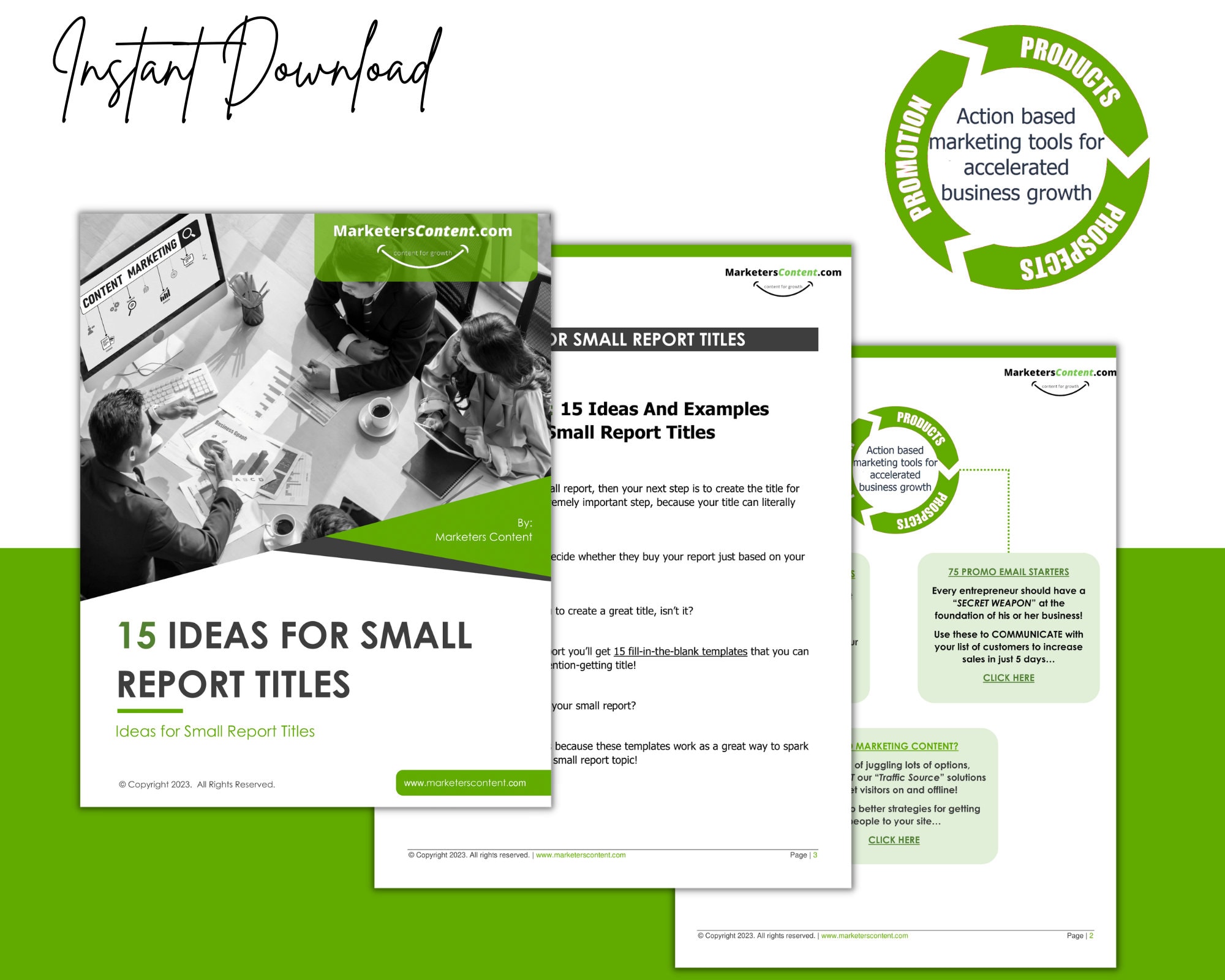 15 Ideas and Examples for Small Report Titles - Etsy