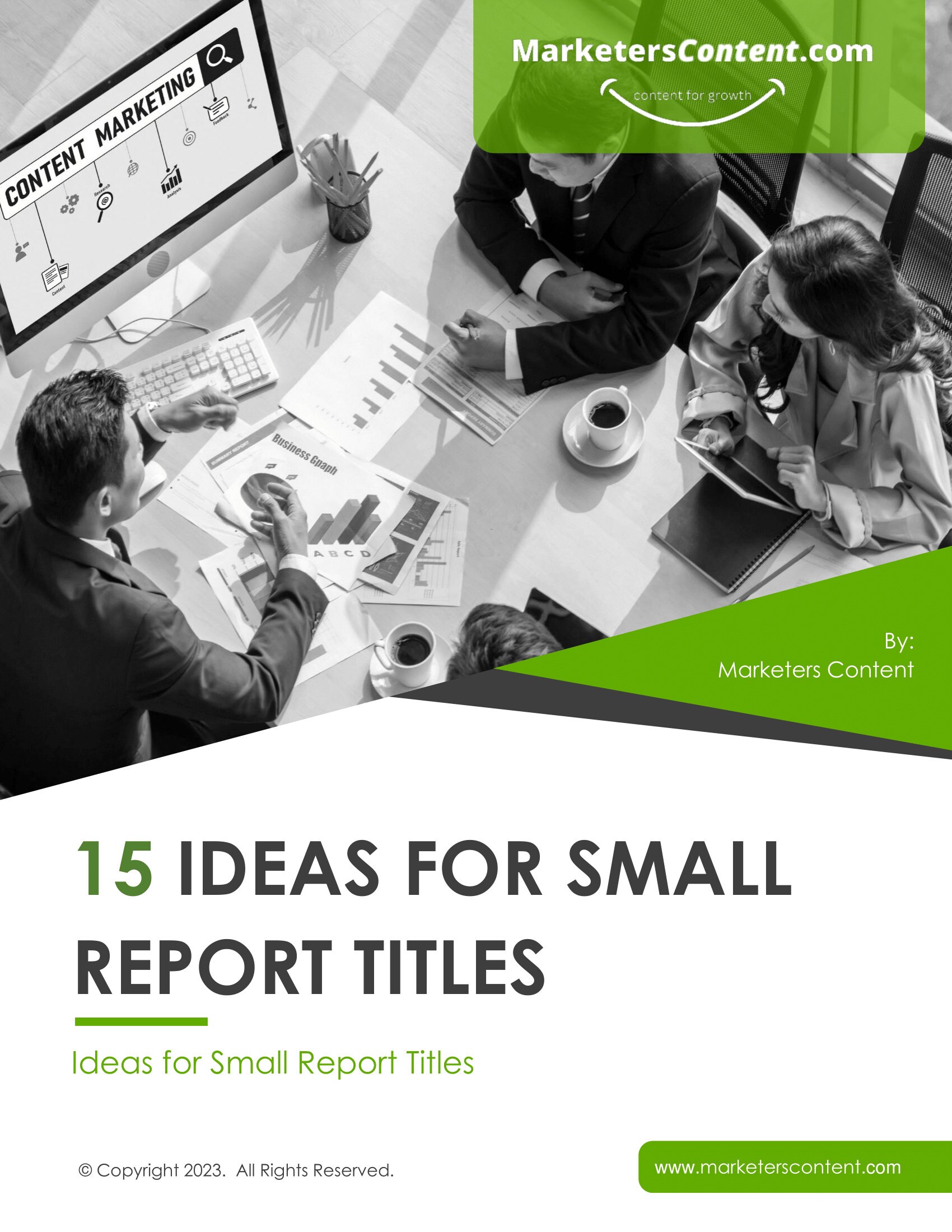 15 Ideas and Examples for Small Report Titles - Etsy