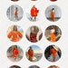 Orange Highlight Covers, Orange Instagram Highlight Icons, Instagram ...