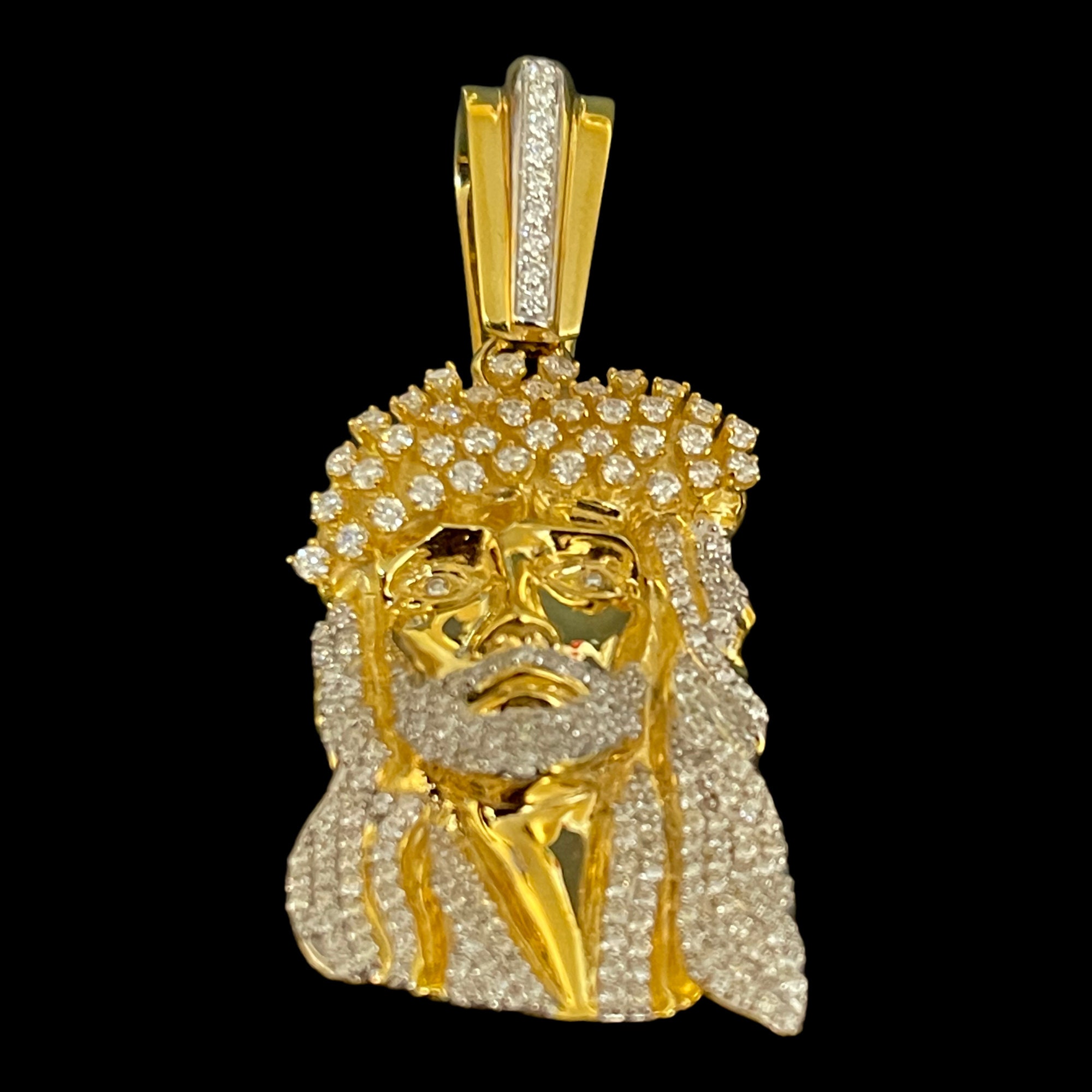 Small Tito Style Jesus Piece - Etsy