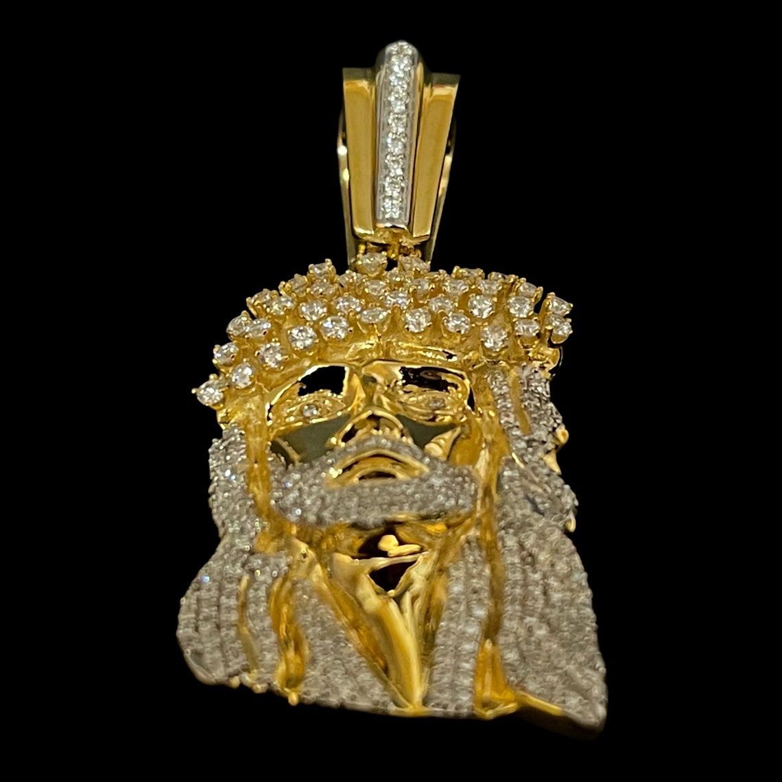 Small Tito Style Jesus Piece - Etsy