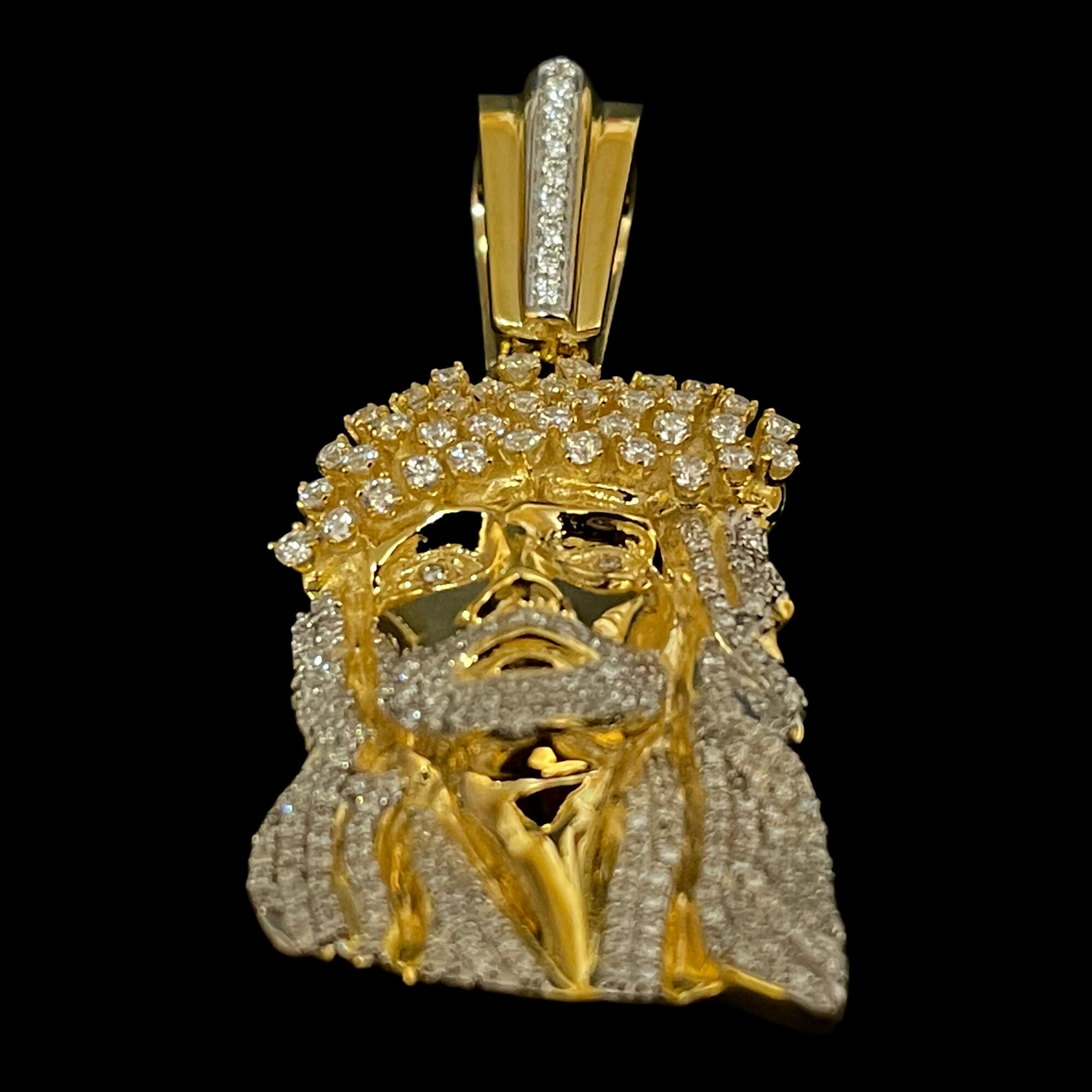 Small Tito Style Jesus Piece - Etsy