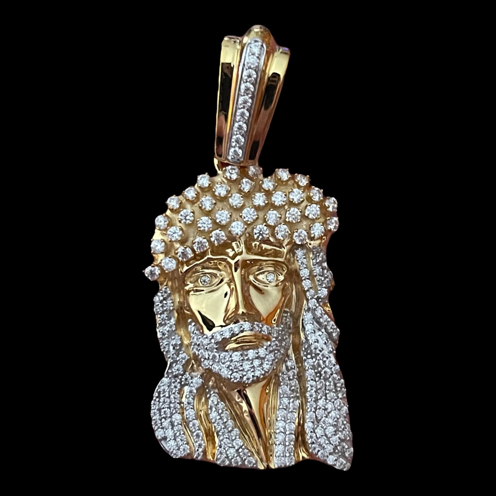 Small Tito Style Jesus Piece - Etsy