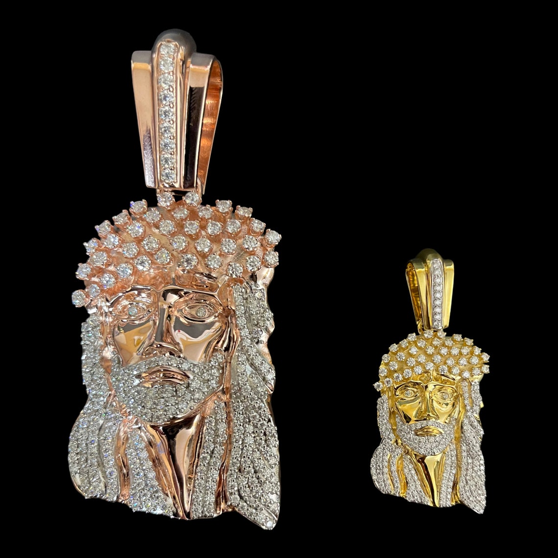 Small Tito Style Jesus Piece - Etsy