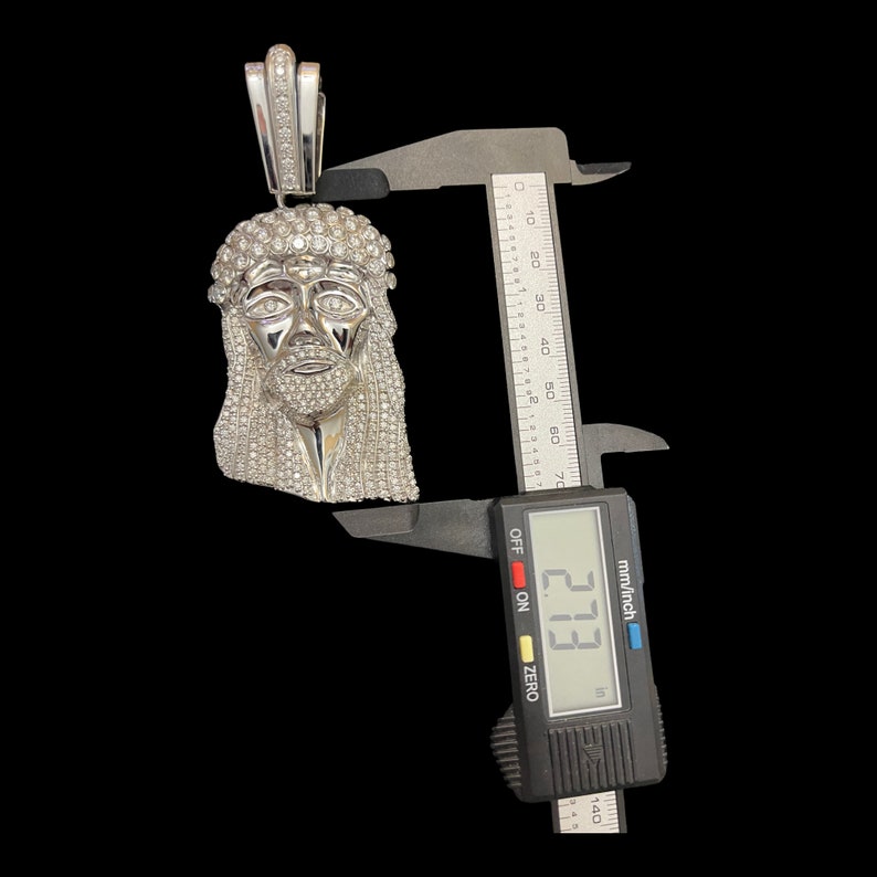 XL Kufi Style Jesus Head Piece - Vintage Design Made From Silver ...