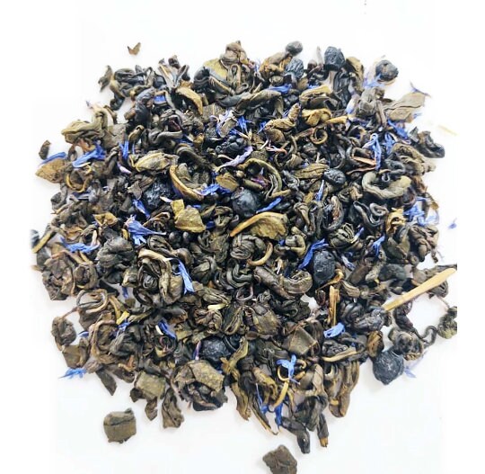 Blueberry Green Tea | Blueberry Tea | Green Tea | Green Tea Leaves ...