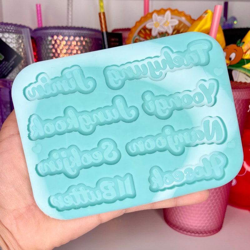 Silicone Bts Molds - Etsy