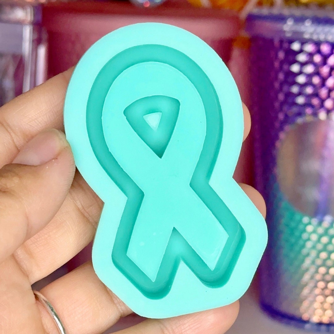 Ribbon Awareness Shaker Silicone Mold - Etsy