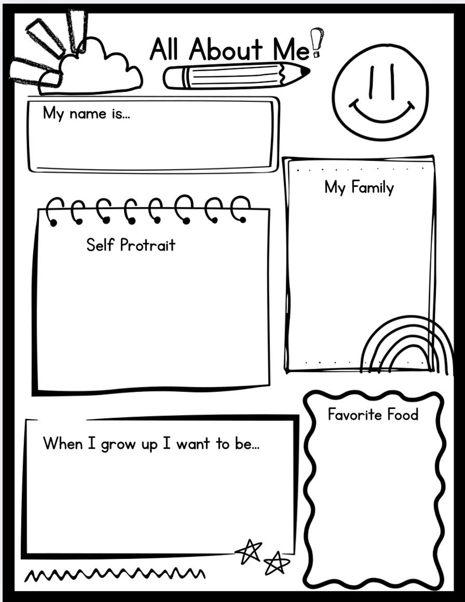 First Day of 3rd Grade - Editable Template - Etsy