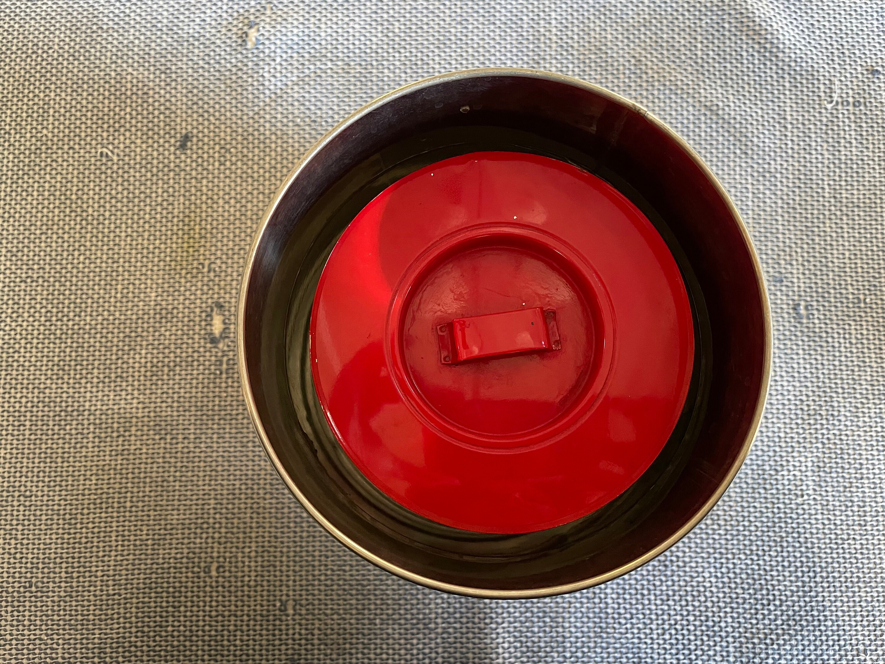 Vintage MCM Metal Apple Canisters Set of 4 Made in Japan - Etsy