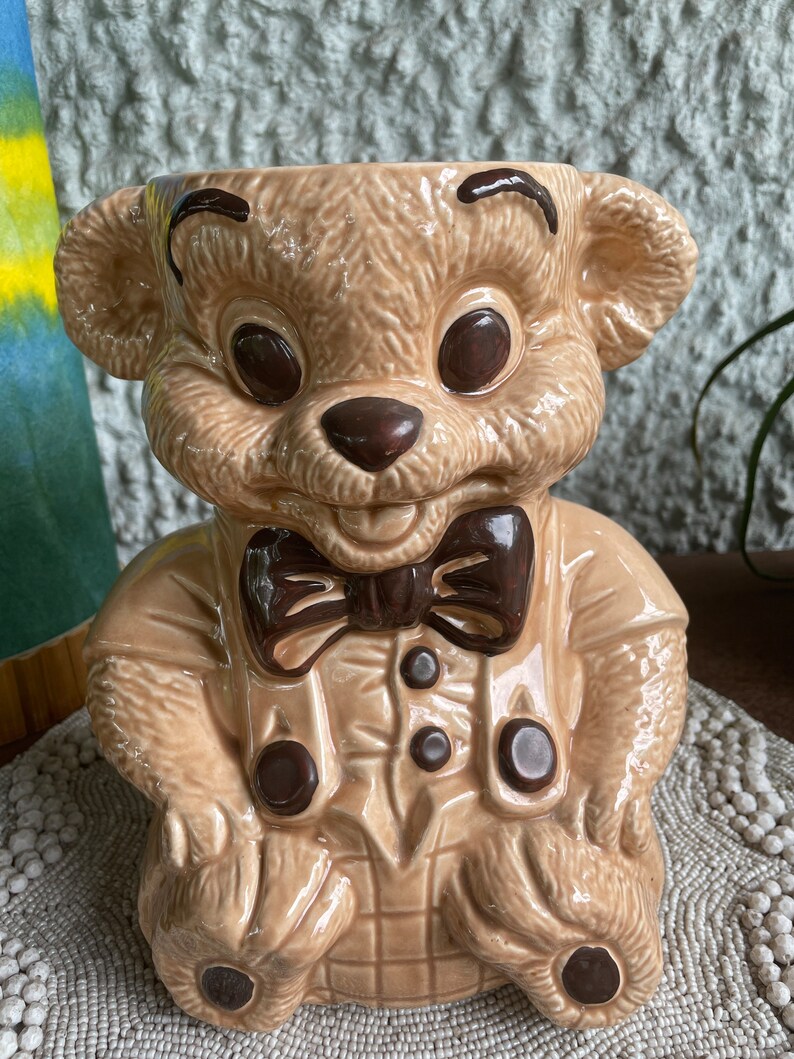 Ranger Bear/smokey Bear Cookie Jar by Cumberland Ware Made in U.S. - Etsy