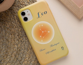 Leo Star Sign Case - Etsy