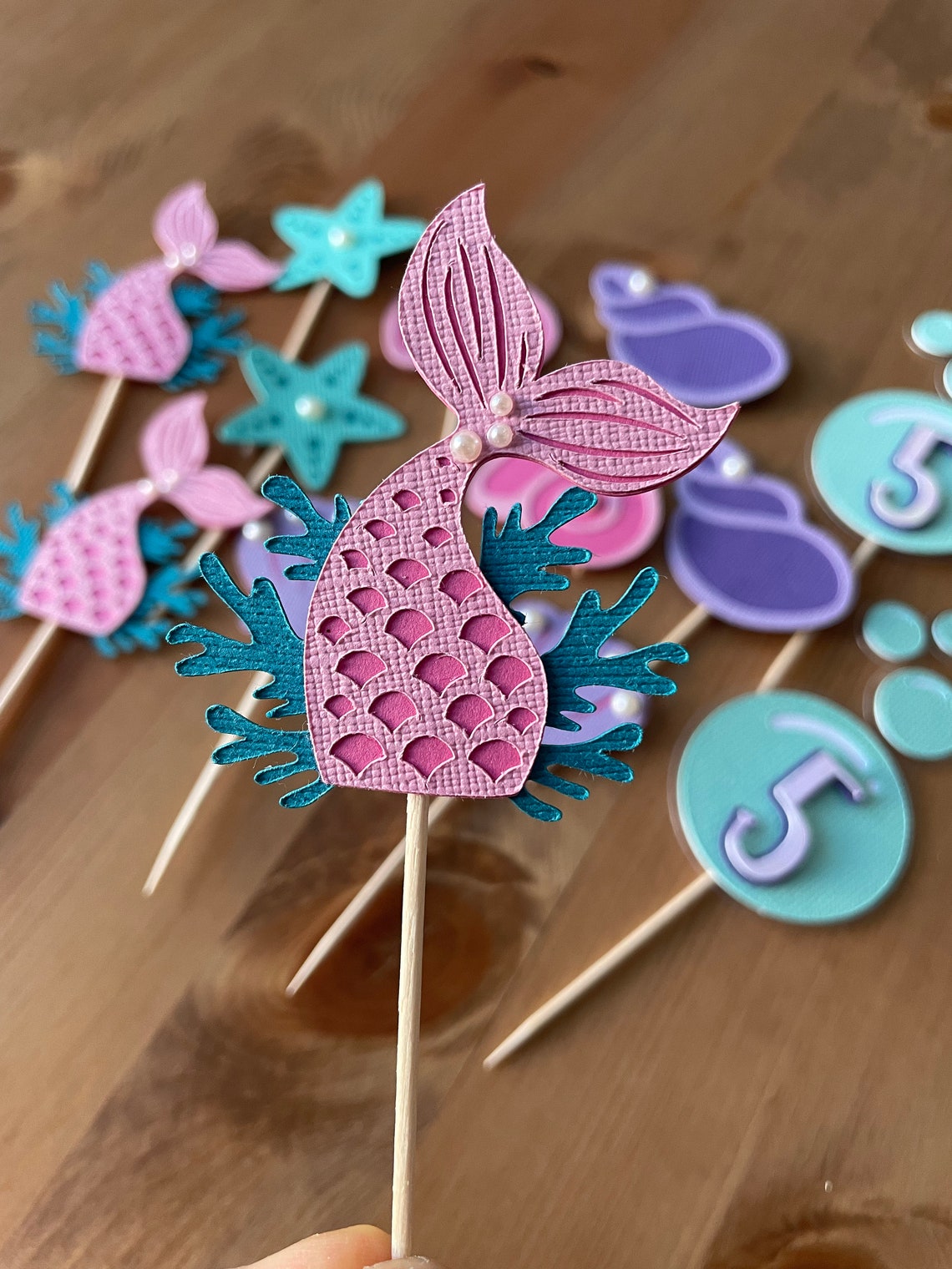 Custom 3D Letters | Mermaid Birthday Party, Under the Sea, Mermaid ...