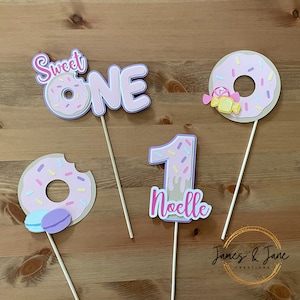 Sweet One, Two Sweet Centerpiece Sticks | Personalized Sweet One, Two ...