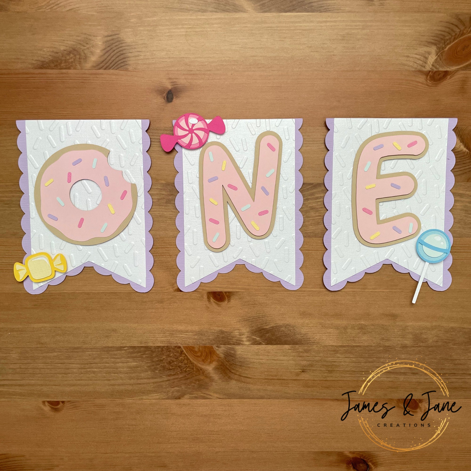 Sweet One Milestone Banner | Sweet One, Donut Grow Up, Two Sweet ...