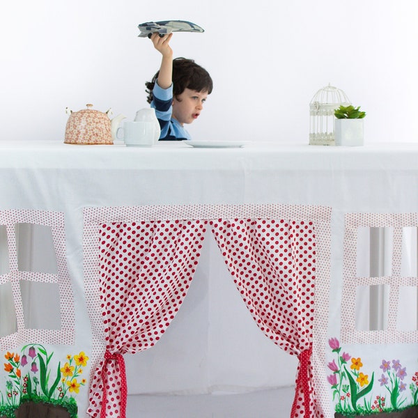 Tablecloth Playhouse - Etsy