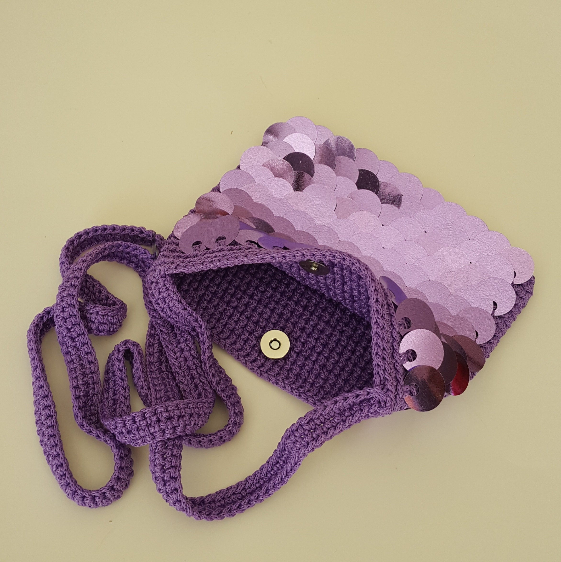 Mini Fashion Bag With Sequins, Small Paillette Sequin Crossbody Bag, 10 ...